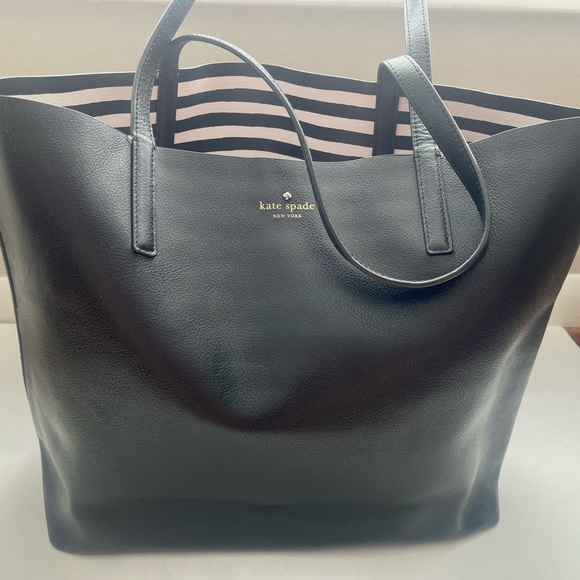 kate spade | Bags | Kate Spade Reversible Tote Black White | Poshmark